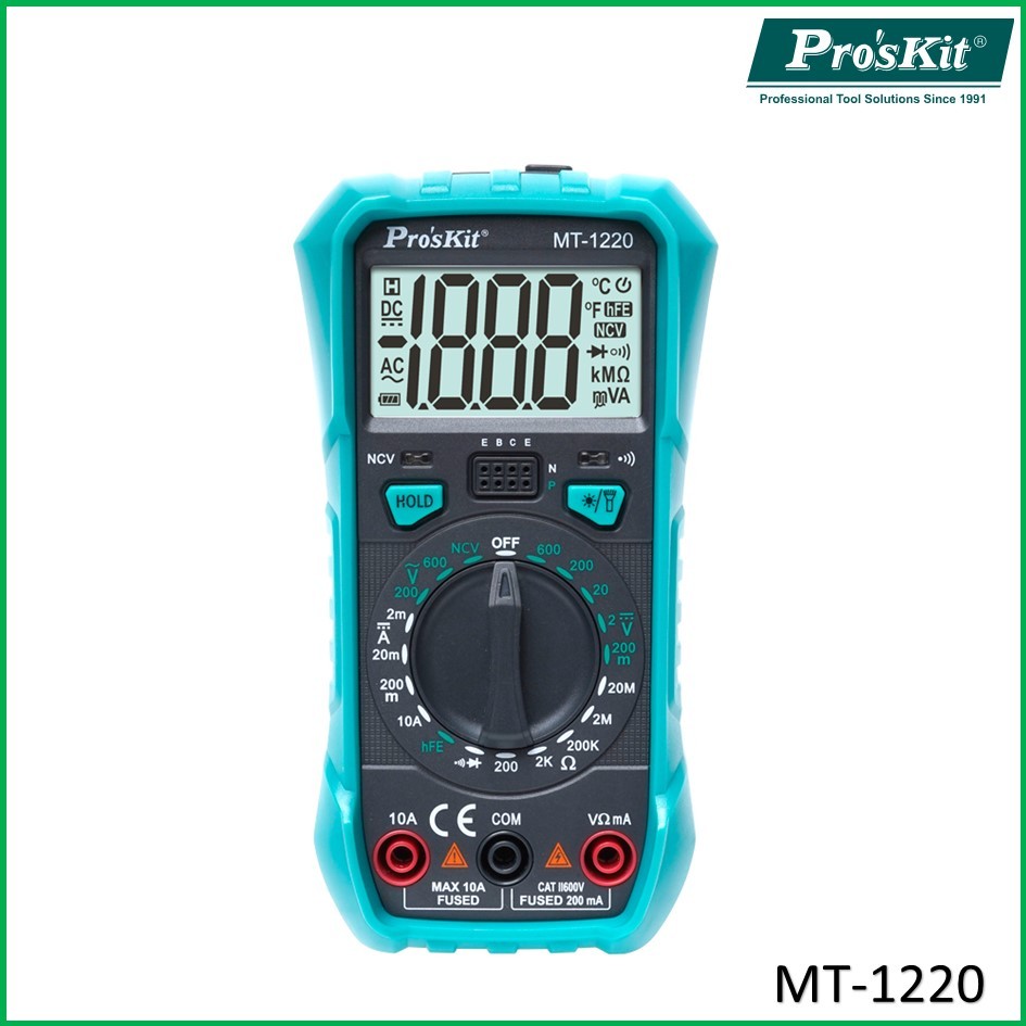 Pro'sKit MT-1220 3½ Digital Multimeter | Shopee Malaysia