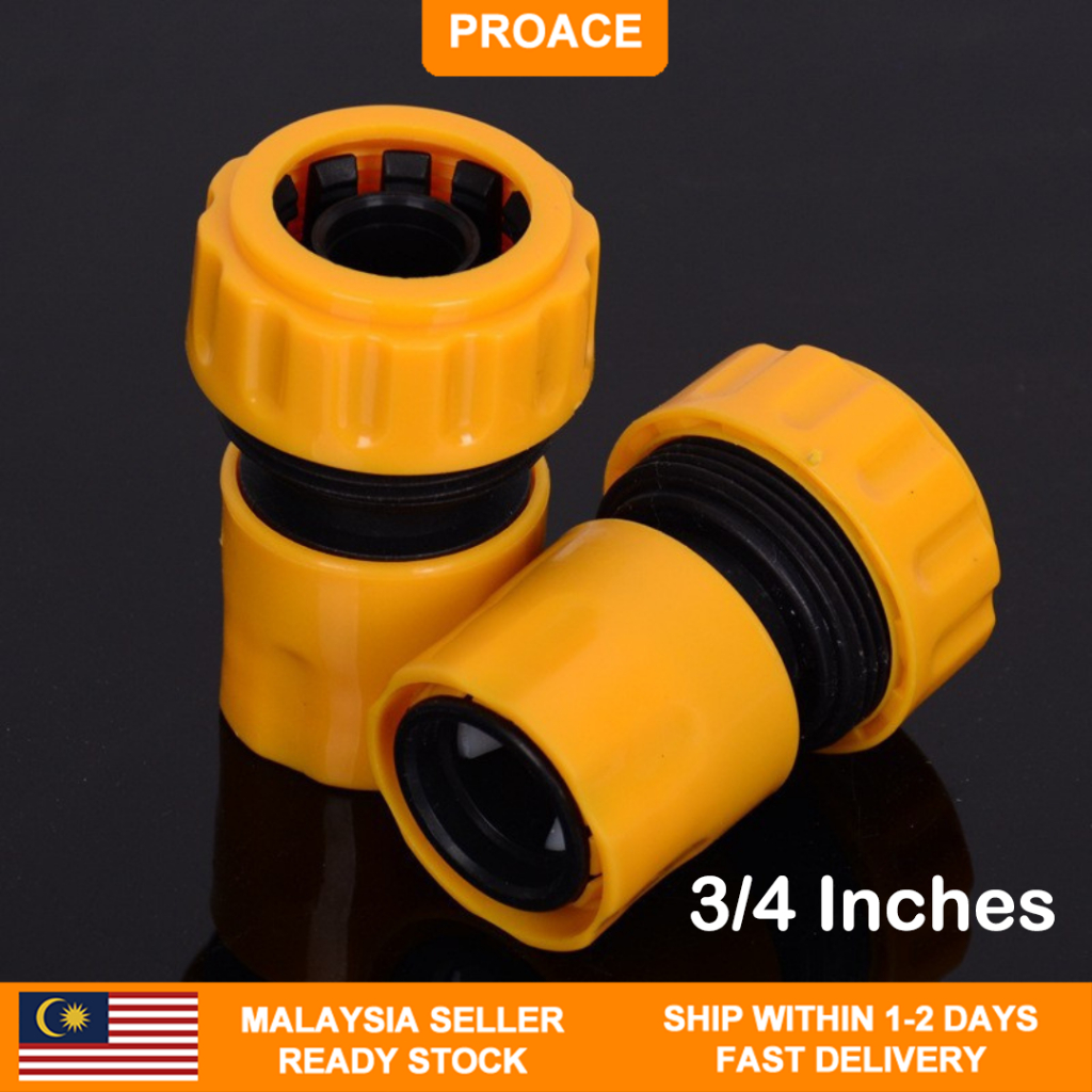 [ 🔥 Ready Stock 🔥 ] 3/4" hose pipe quick connector adapter for garden ...