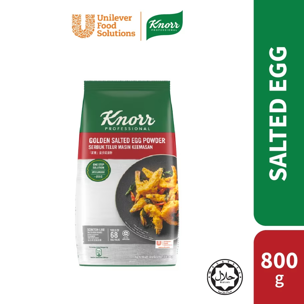 Knorr Golden Salted Egg Powder [家樂] 金沙咸蛋粉 800G | Shopee Malaysia