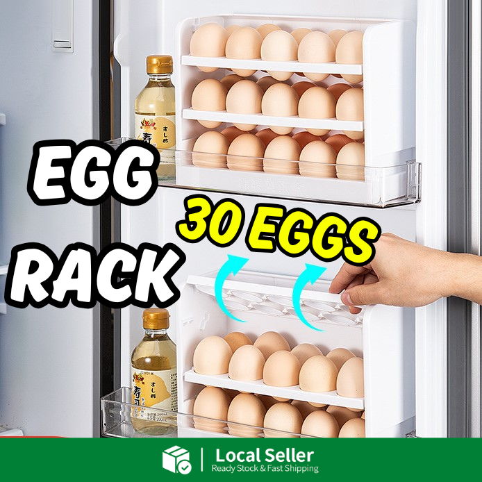(CLEARANCE) Egg Rack for 30 Eggs Holder Egg Tray Egg Storage Egg ...