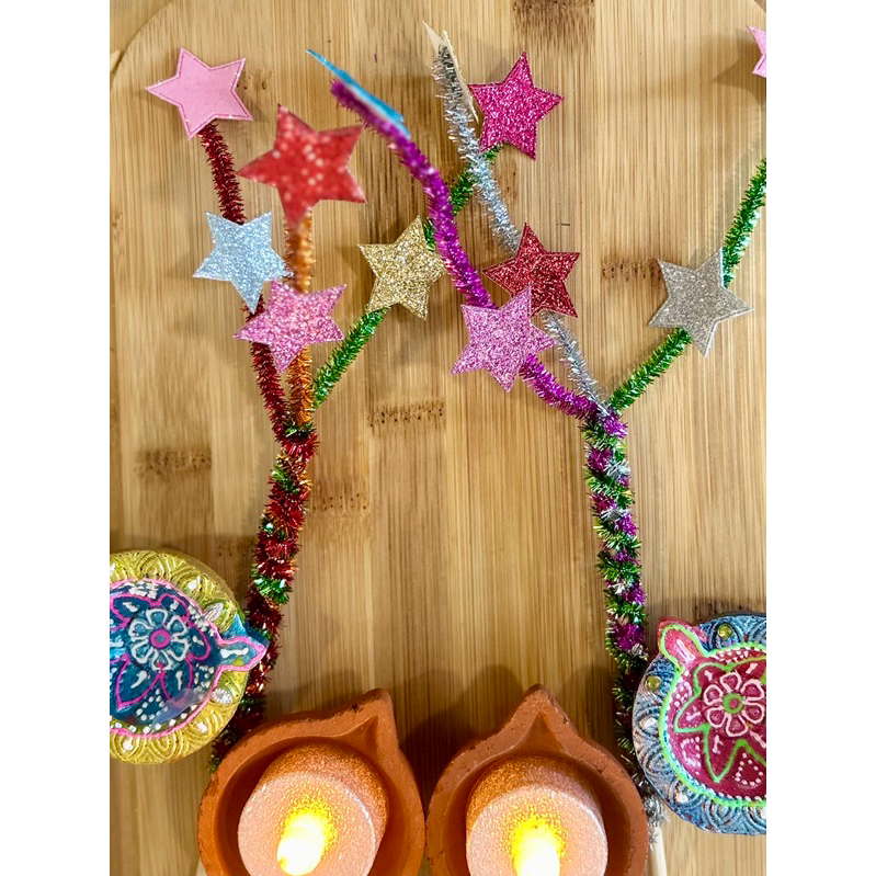 Sparklers Wand Stick Activity Sensory Kit Diwali Deepavali Kids Fun ...
