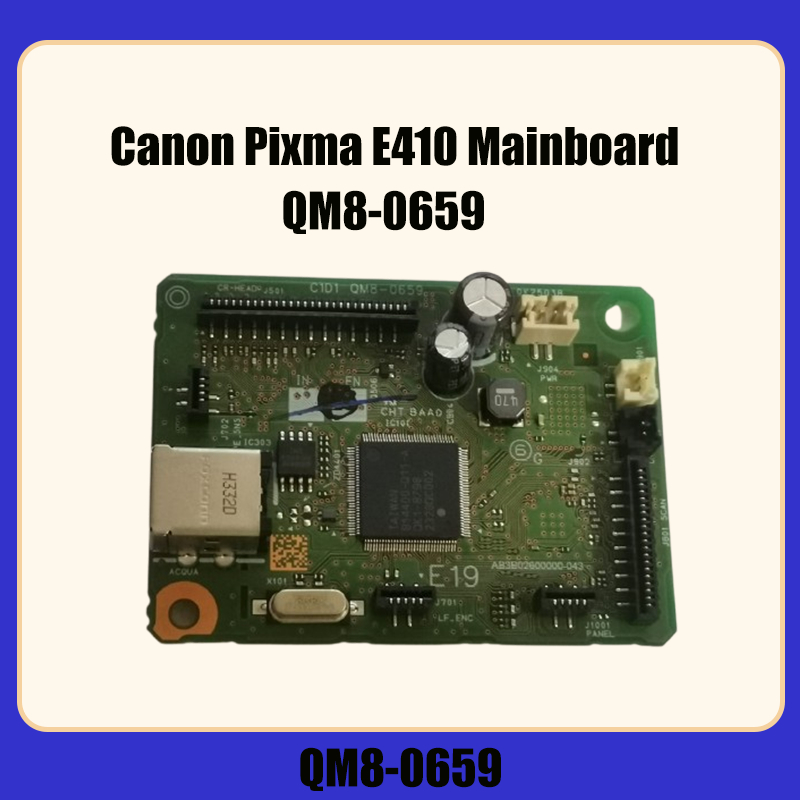Canon Pixma E410 QM8-0659 Mainboard Motherboard Board PCB Counter ...