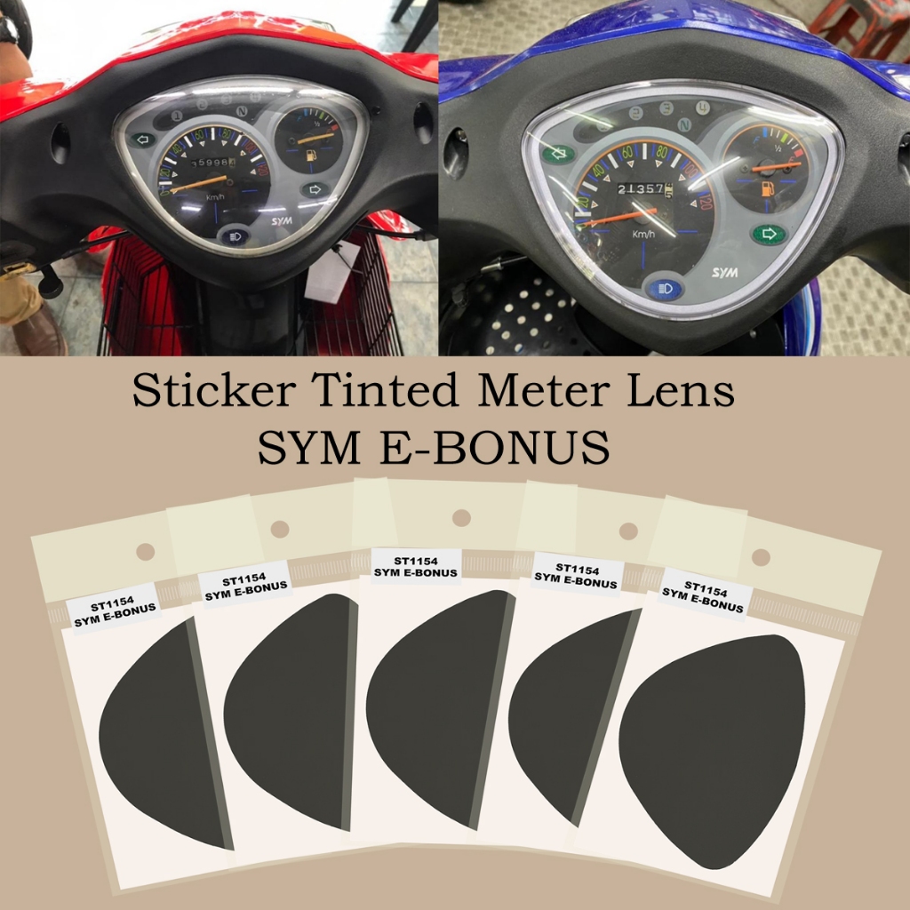 SYM E-BONUS Sticker Tinted Meter Lens | Shopee Malaysia