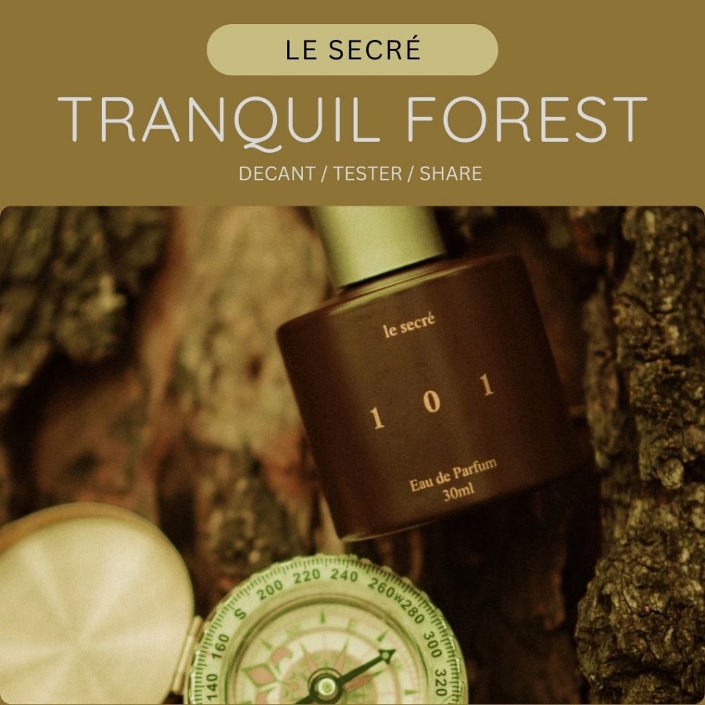 [DECANT] Le Secre - Tranquil Forest | Trial Decant 3 ml & 5 ml Eau de ...
