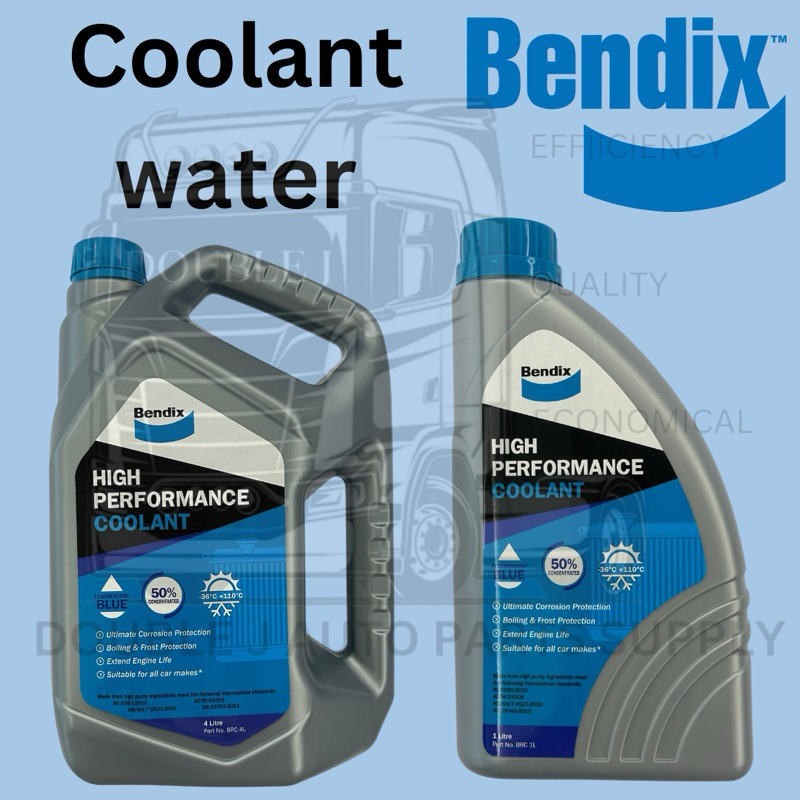 Original Bendix Coolant Water with 1L & 4L bottle | Shopee Malaysia