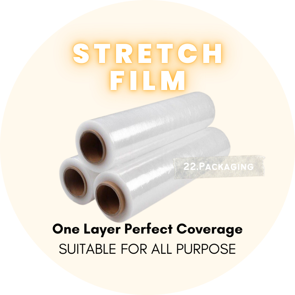 Transparent Clear Stretch Film Pallet Wrap Wrapping Plastic Plastik ...