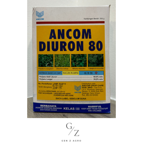 (500g) Ancom Herbicide Diuron 80 (Diuron 80%) / Racun Rumput / 杀草剂 ...