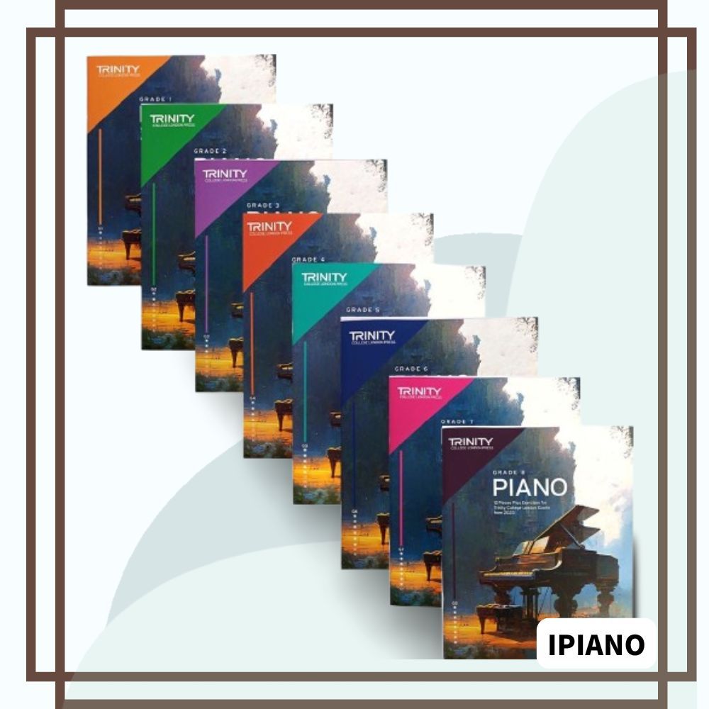TRINITY Piano Exams Pieces Plus Exercises from 2023 Grade 1 ~ Grade 8 ...