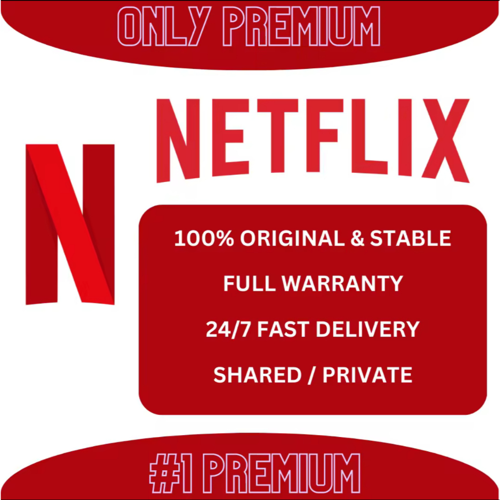 🔥FASTEST & CHEAPEST 🔥4K Netflix Premium Original Account with Warranty ...