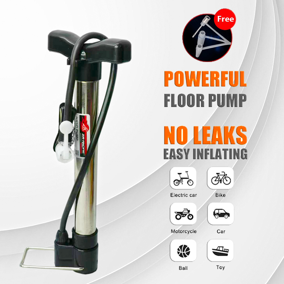 ZR RACING ODC HIGH PRESSURE MINI HAND PUMP PORTABLE BICYCLE TYRE AIR ...