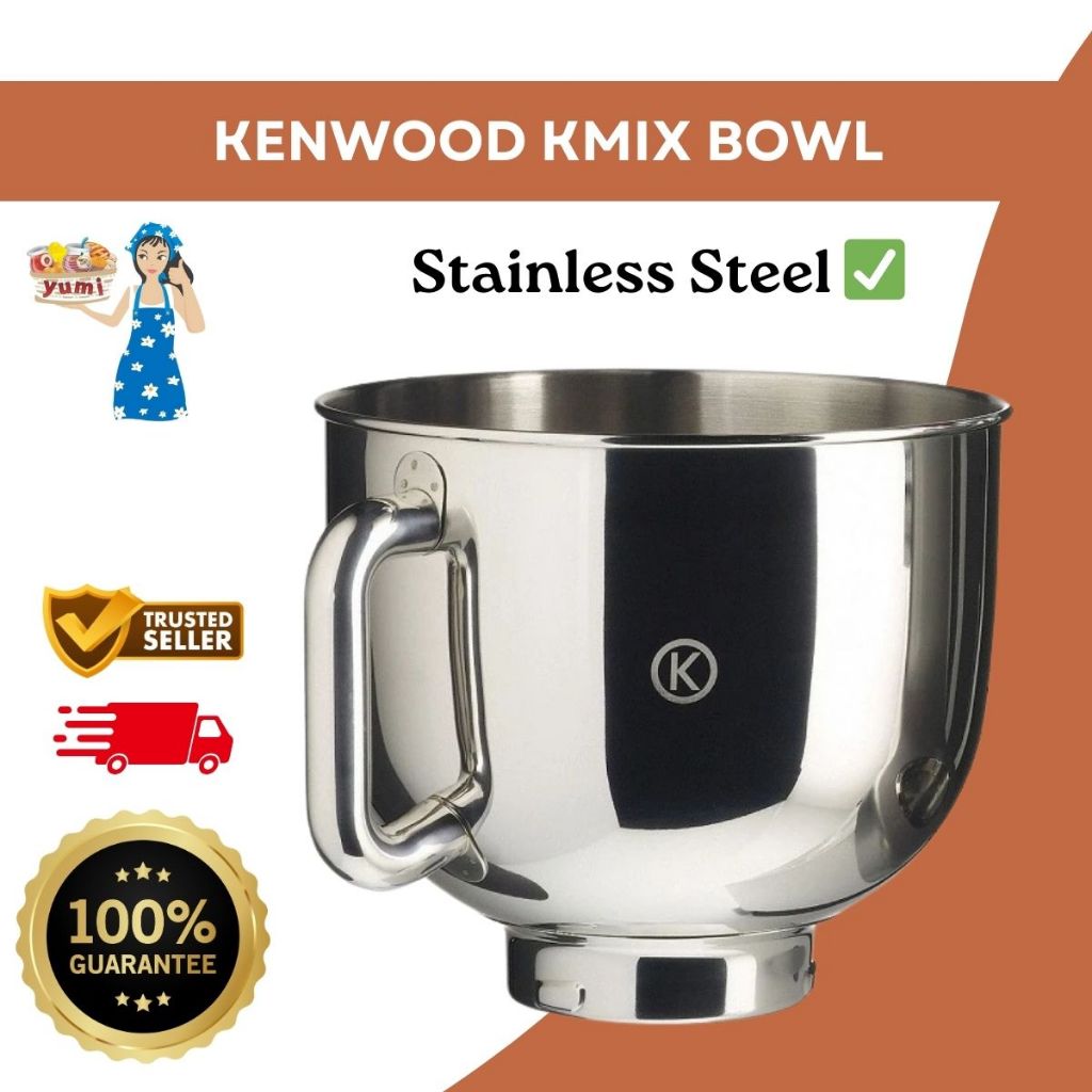 (READY STOCK) KENWOOD | KMIX BOWL STANLESS STEEL KW710652 | Shopee Malaysia