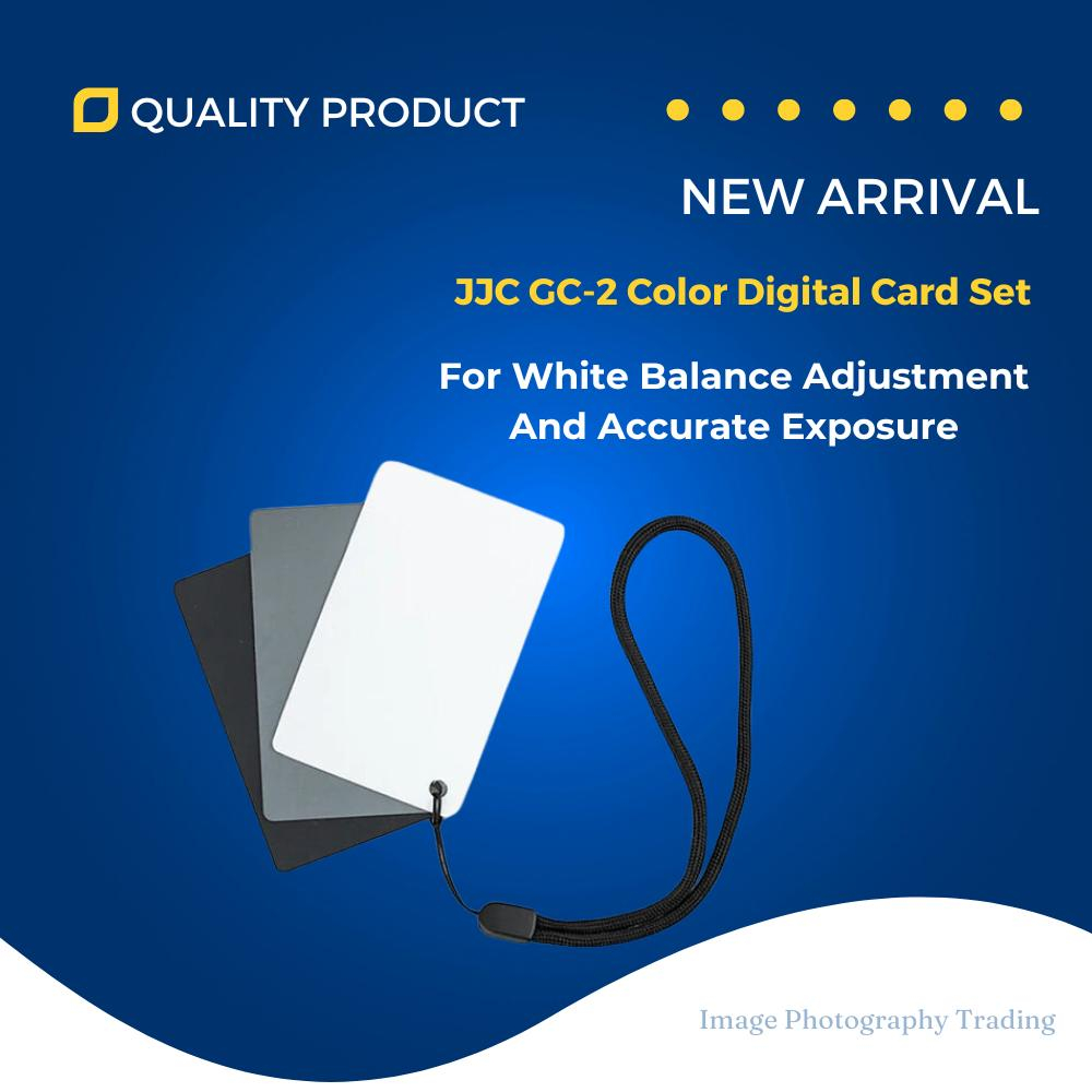 3 Color Digital Card Set JJC GC-2 3 in 1 For Camera White Balance And ...