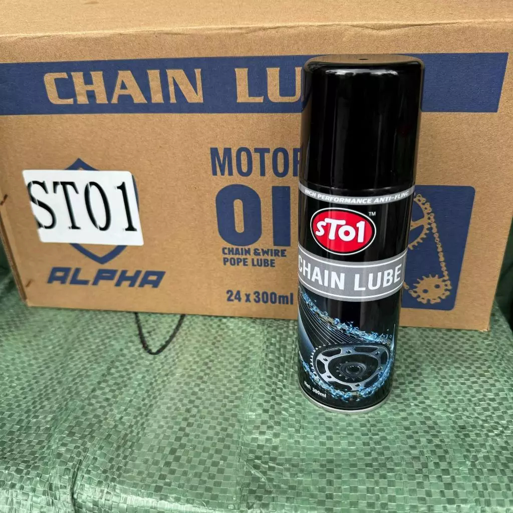 HARGA BORONG!!! ST01 motorcycle spray chain lube spray chain cleaner ...
