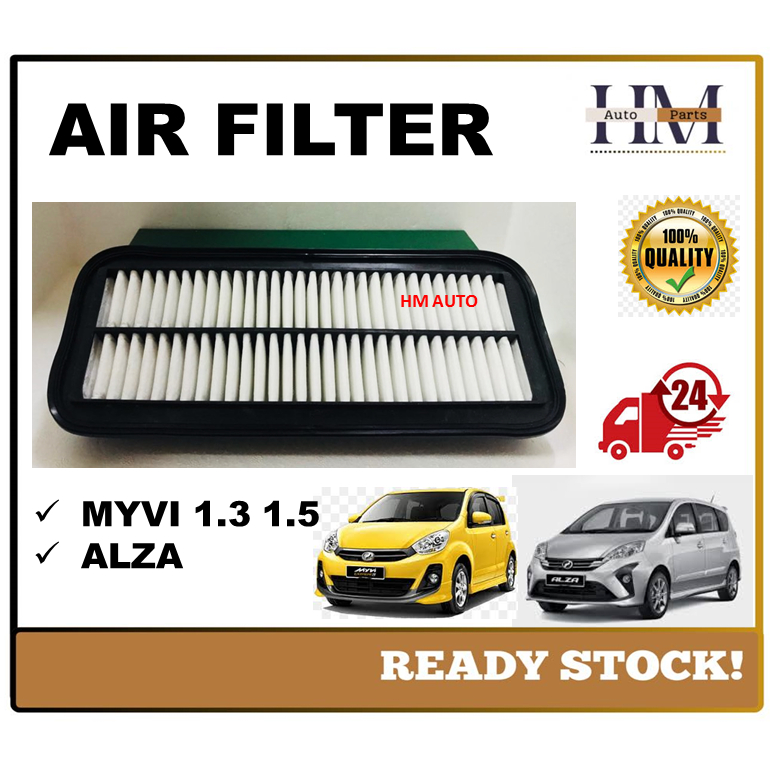 Perodua Air Filter for Alza 1.5 / Myvi 1.3,1.5 Brand Dosan | Shopee ...