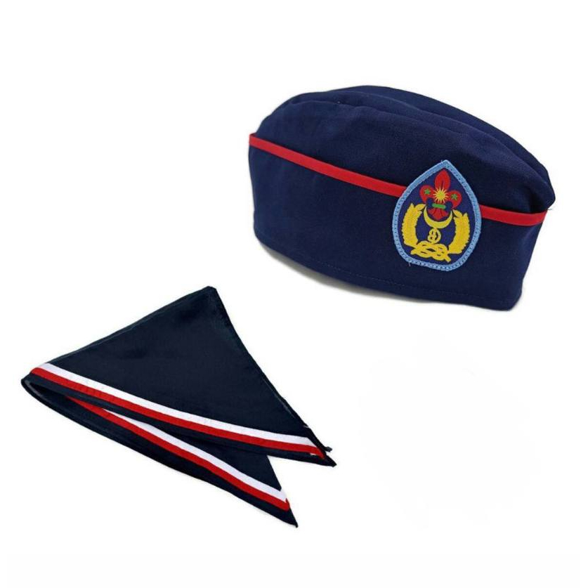 TOPI PENGAKAP SCARF PENGAKAP SAIZ M L AKSESORI PERSATUAN PENGAKAP ...