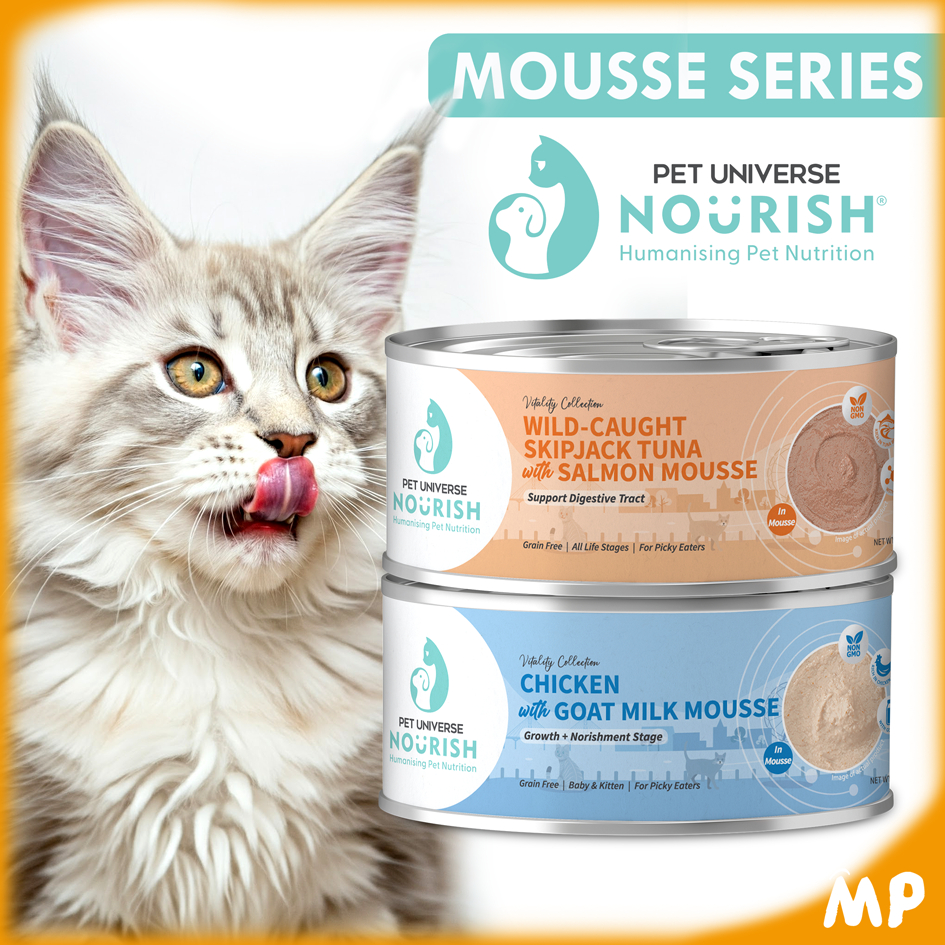 NOURISH Premium Cat Canned Food Vitality Collection - Mousse Series 猫罐头 ...