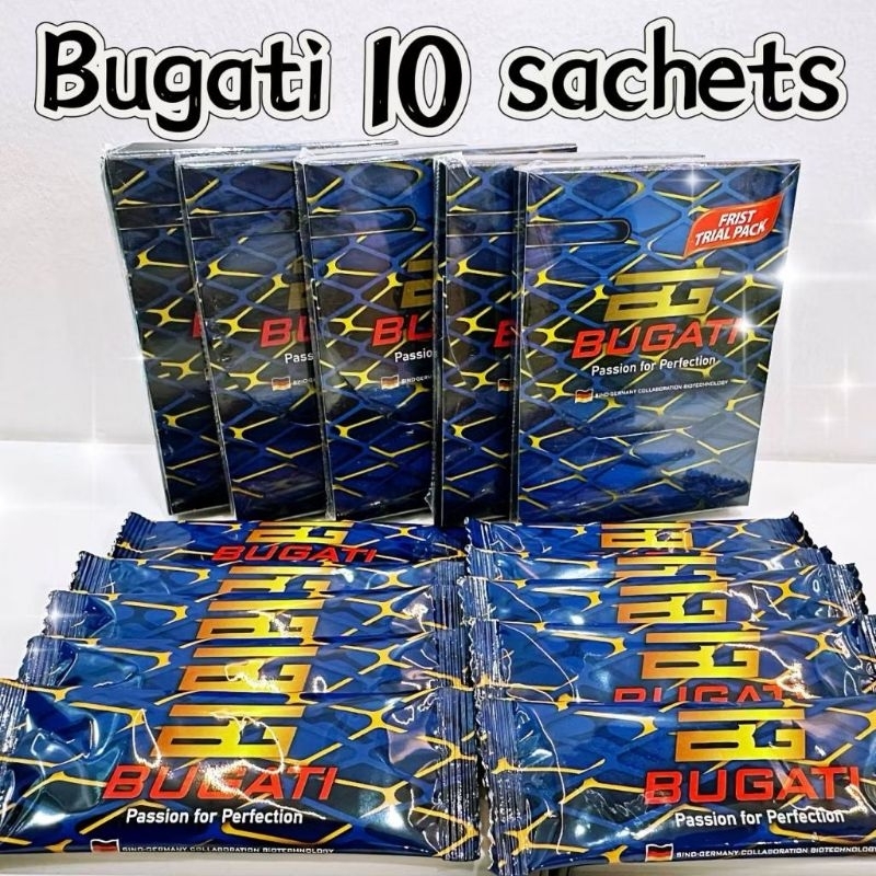 in stock 】 BUGATI 10 SACHETS 10包装 RM23 original | Shopee Malaysia