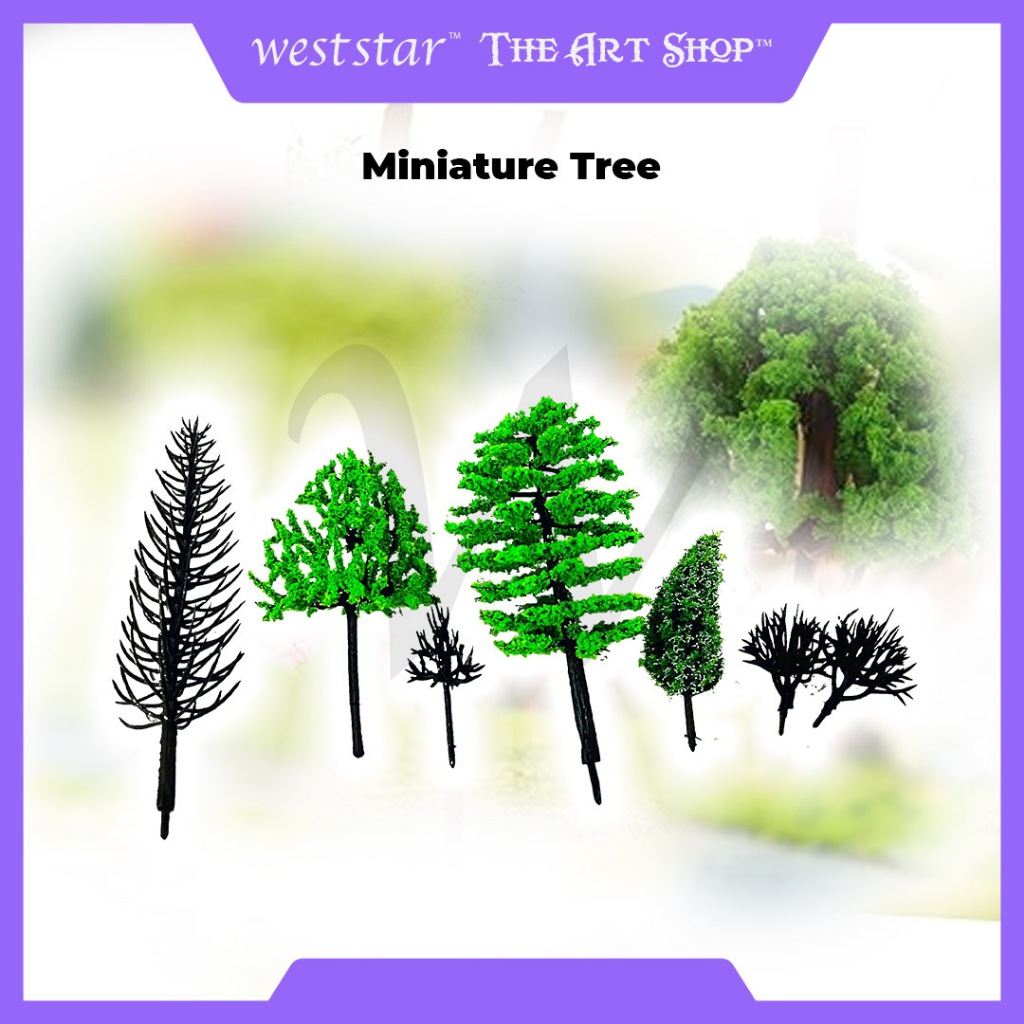 [WESTSTAR] Diorama Model Making Miniature Tree Model Tree Architecture ...