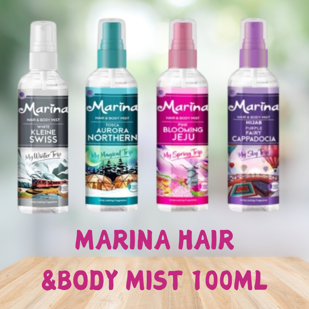 ORIGINAL MARINA HAIR&BODY MIST 100ML | Shopee Malaysia