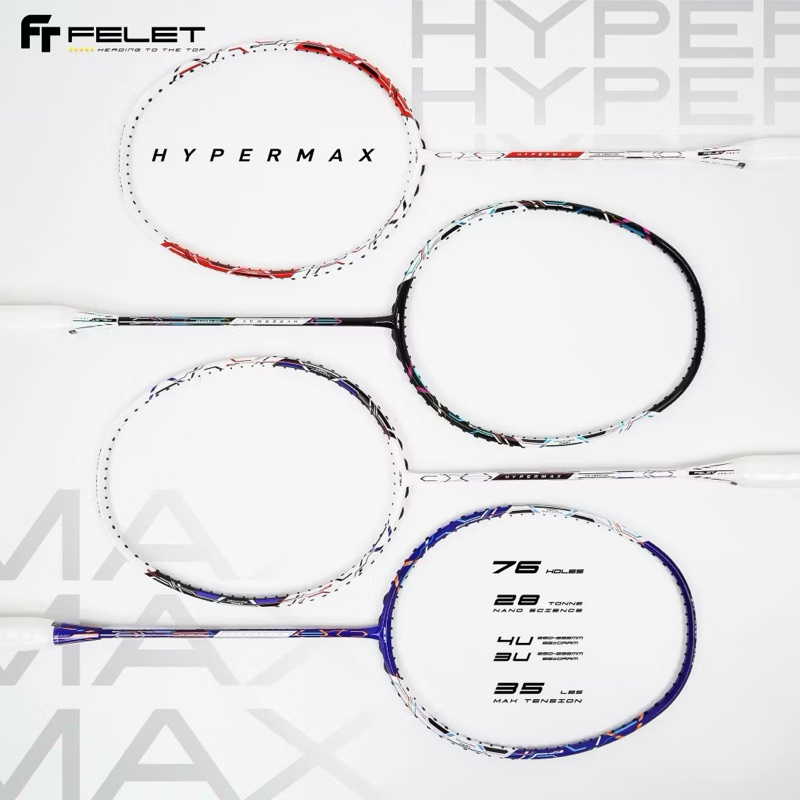 FELET HYPERMAX BADMINTON RACKET （Free String） | Shopee Malaysia