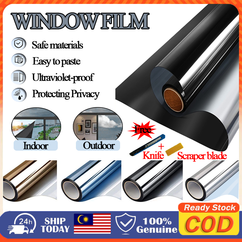 Fast Delivery Gofilm Tinted Rumah Window Tinted Film One Way Privacy Reflective Film Sliding ...