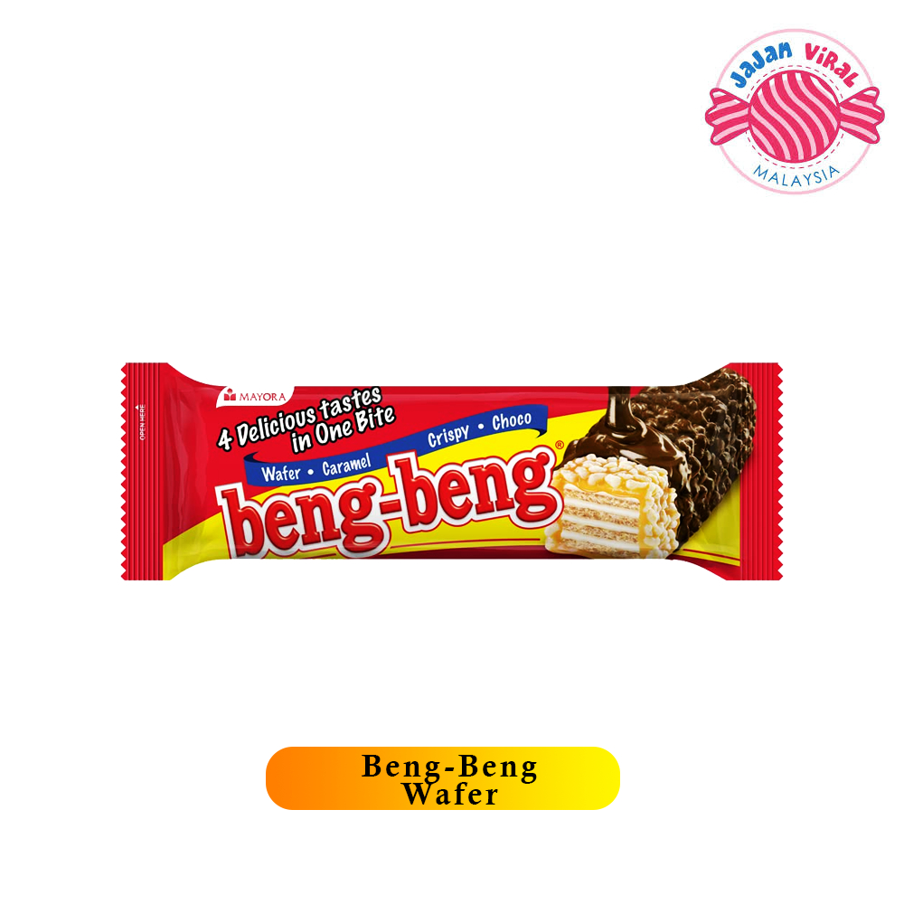 BENG BENG WAFER CHOC & CARAMEL 25G | Shopee Malaysia