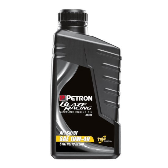 Petron Blaze Racing Synthetic Blend 10W-40 Engine Oil (1L) | Shopee ...