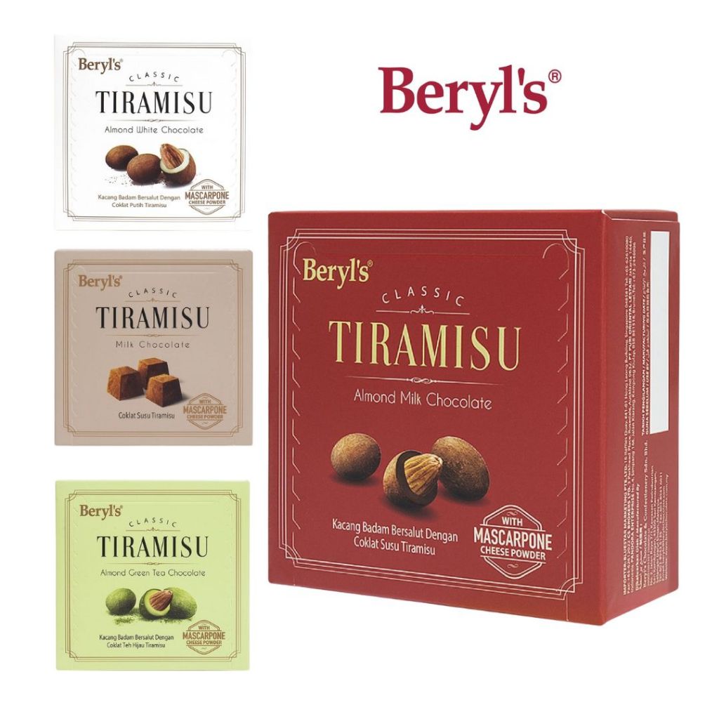 Beryl's Classis Tiramisu Milk Chocolate (65g) | Shopee Malaysia