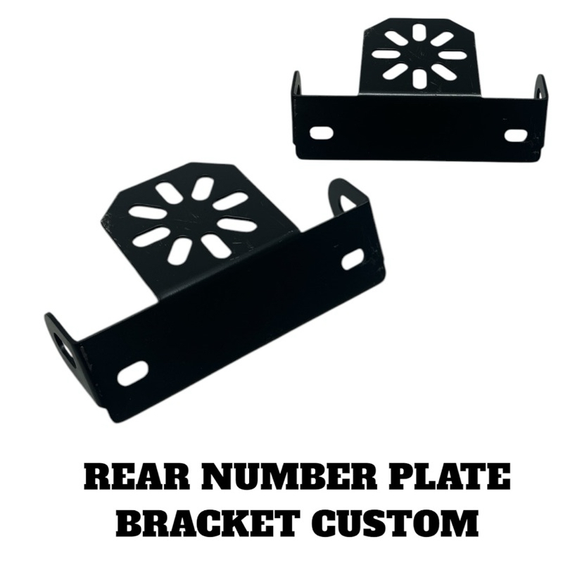 NUMBER PLATE BRACKET CUSTOM UNIVERSAL FGT | Shopee Malaysia