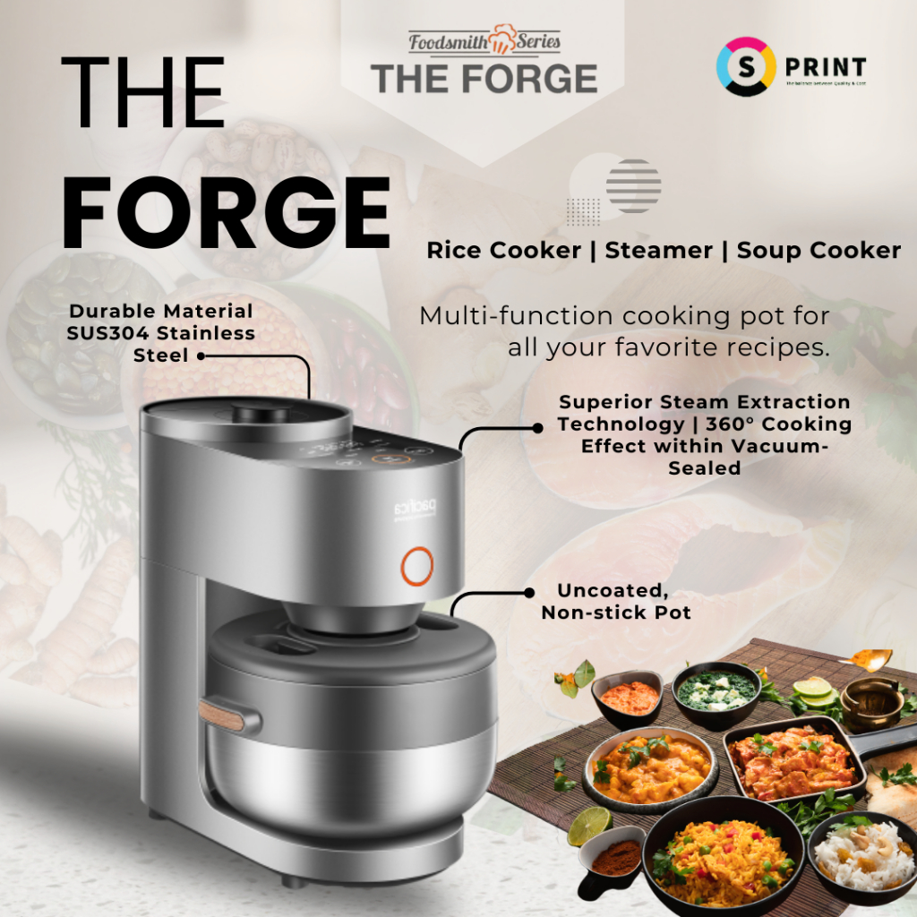 Pacifica | The Forge Multifunction Electric Rice Cooker / Steamer ...