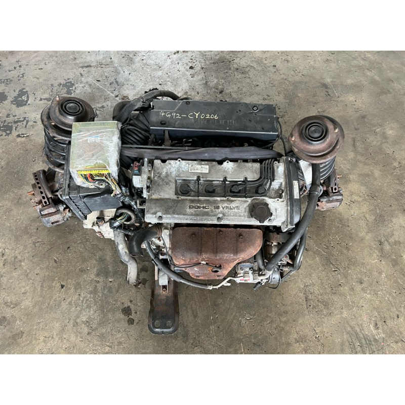 Mitsubishi Mirage RS CA4A 4G92 Mivec Twin Cam Engine Gearbox Complete ...