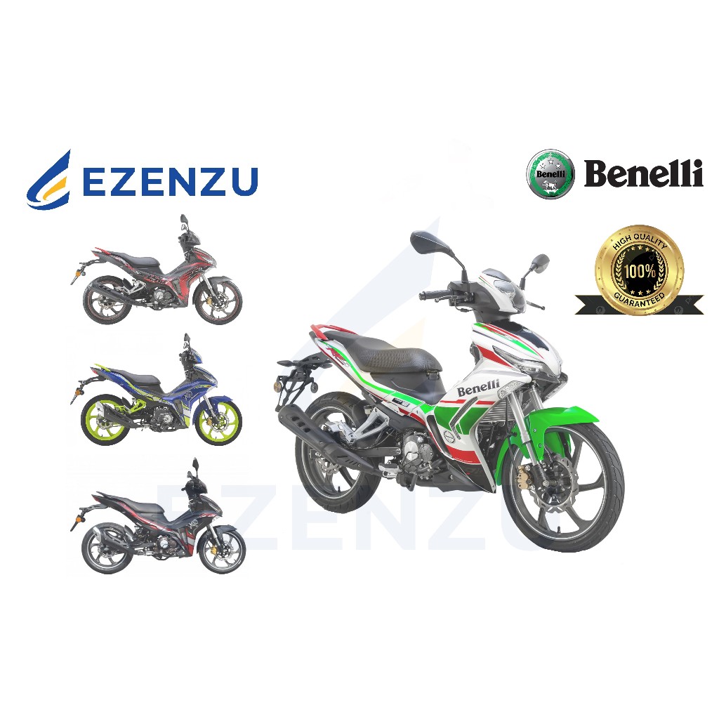 BENELLI 100% ORIGINAL RFS150 RFS150i COVER SET WITH STICKER BODY COVER ...