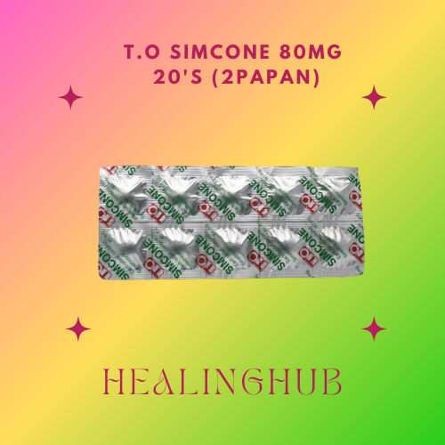 T.O SIMCONE 80MG 20'S (2PAPAN) | Shopee Malaysia