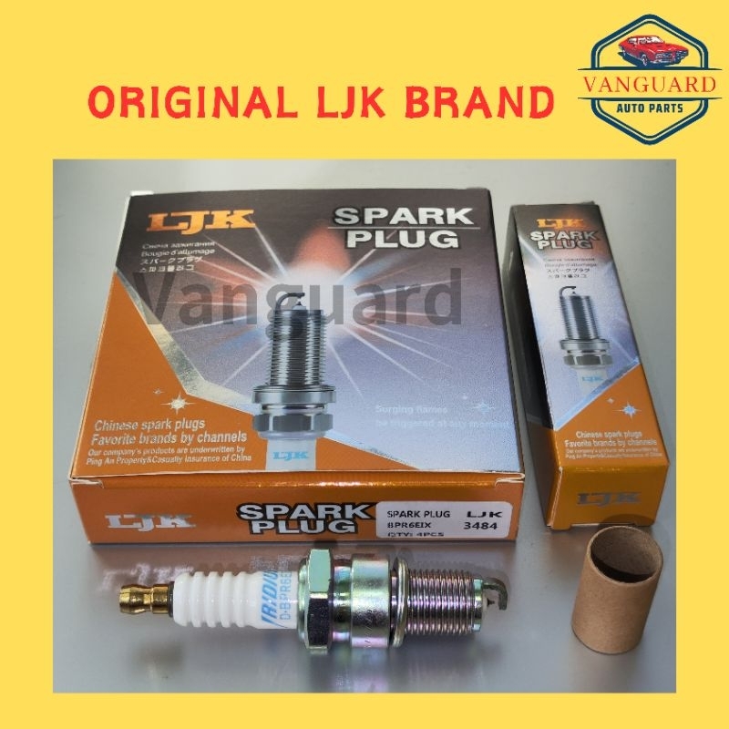 LJK IRIDIUM BPR6EIX spark plug Perodua Kancil Proton Saga 12V Wira Waja ...