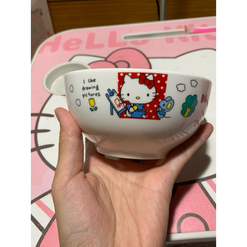 hello kitty rice bowl, only hello kitty design | Shopee Malaysia