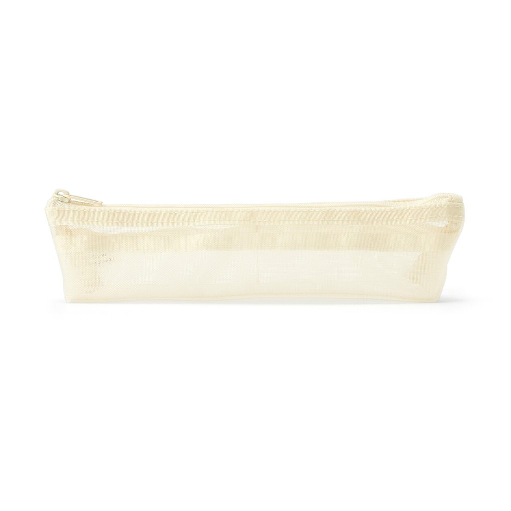 MUJI Nylon Mesh Pen Case With Gusset (W185 x H50 x 40MM) | Shopee Malaysia