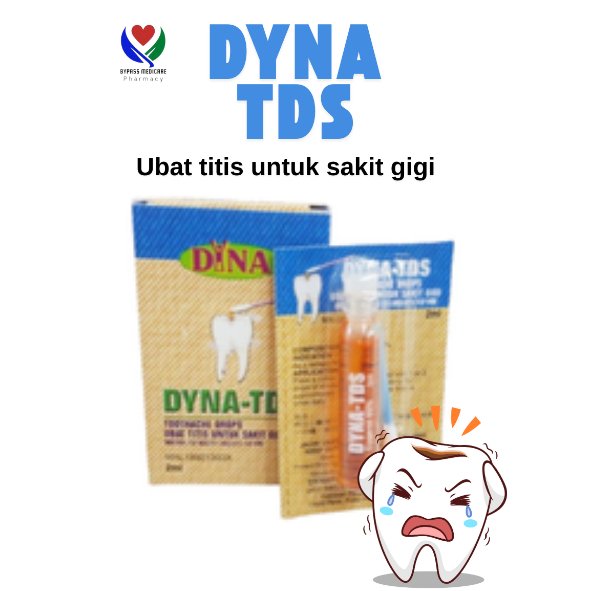 Dyna TDS (ubat titis untuk sakit gigi) | Shopee Malaysia
