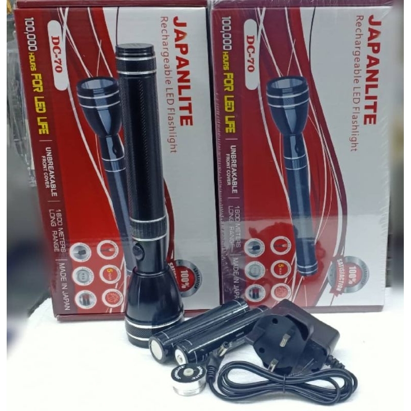 JAPAN MAX LITE 🇯🇵 (RECHARGEABLE LED HEAVY DUTY TORCHLIGHT) NEW MODEL ...