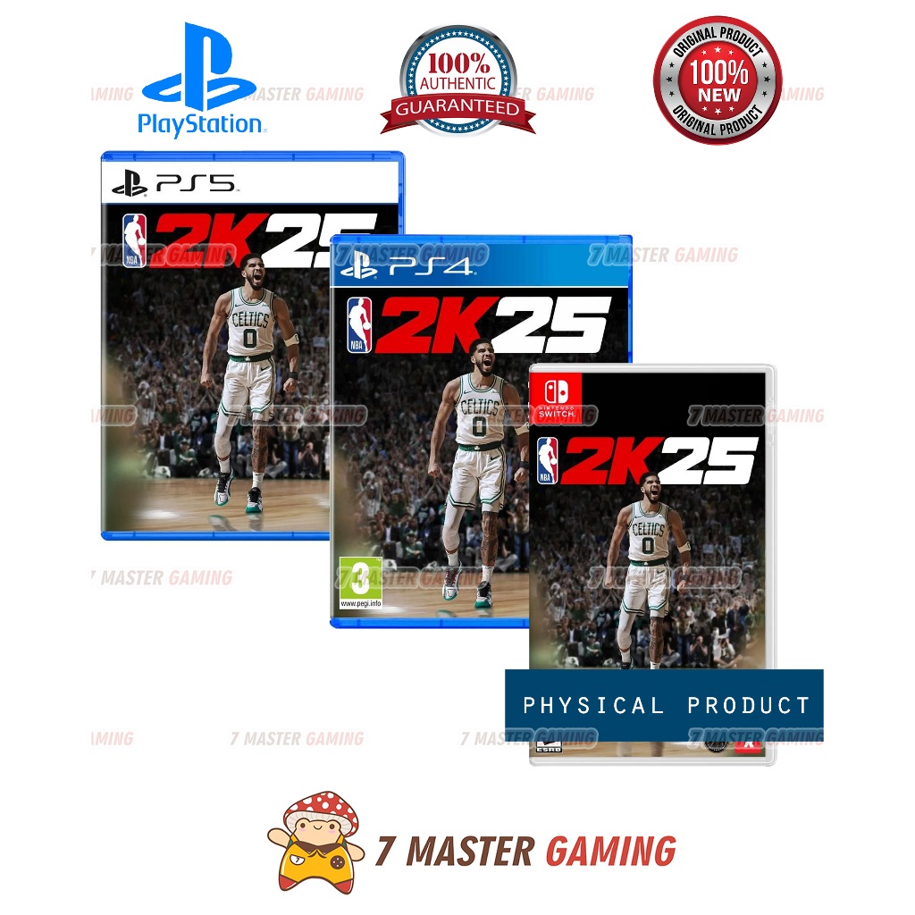 NBA 2K25 - PS5 / PS4 / NS (Playstation 4 / Playstation 5 / Nintendo ) - English or Chinese - New ...