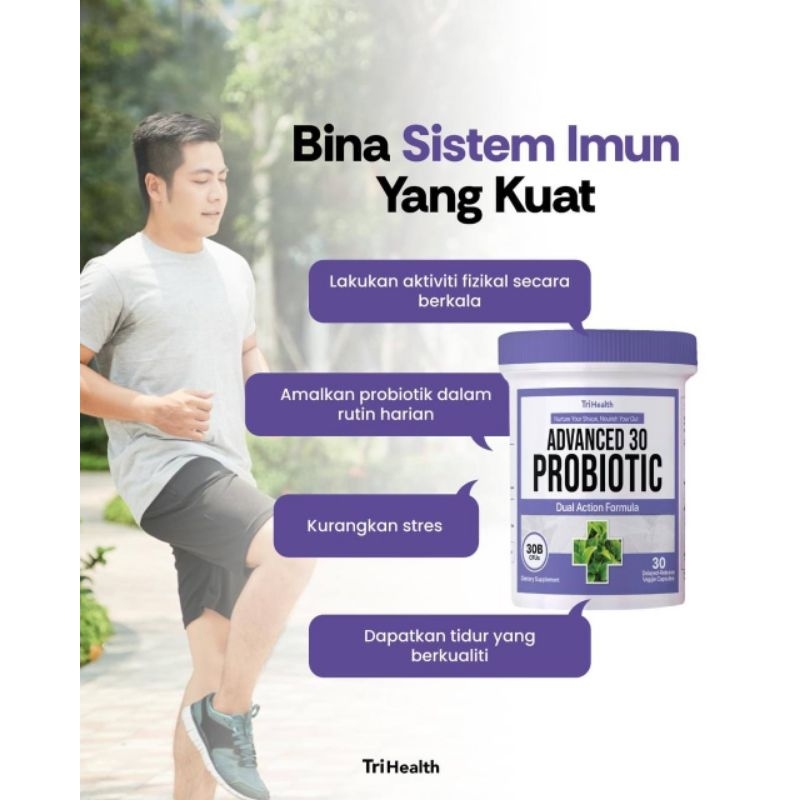 READY TO SHIP TRIHEALTH PROBIOTIC (30CAPSUL) | Shopee Malaysia