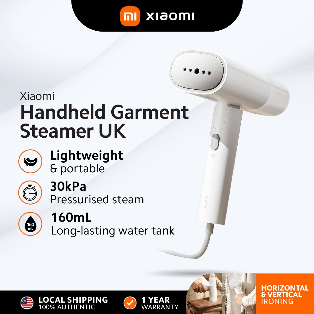 Xiaomi Handheld Garment Steamer | Foldable Mini Steamer | Large Water ...