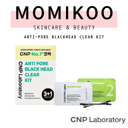 CNP Laboratory Anti-pore Blackhead Clear Kit 1Box | Shopee Malaysia