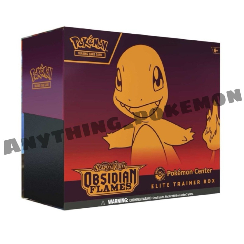 Pokemon TCG: Damaged Packaging Obsidian Flames Elite Trainer Box ...