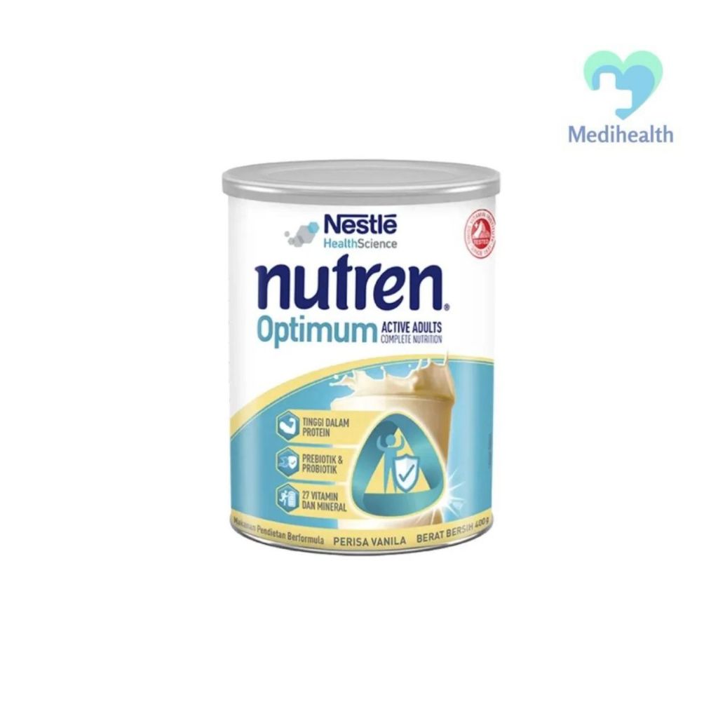 NUTREN Optimum Complete Nutrition Vanilla Flavour (400G) | Shopee Malaysia