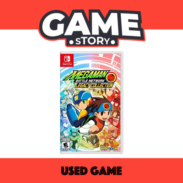 USED NS Mega Man Battle Network Legacy Collection Rockman 洛克人EXE 合集 Megaman Nintendo Switch ...