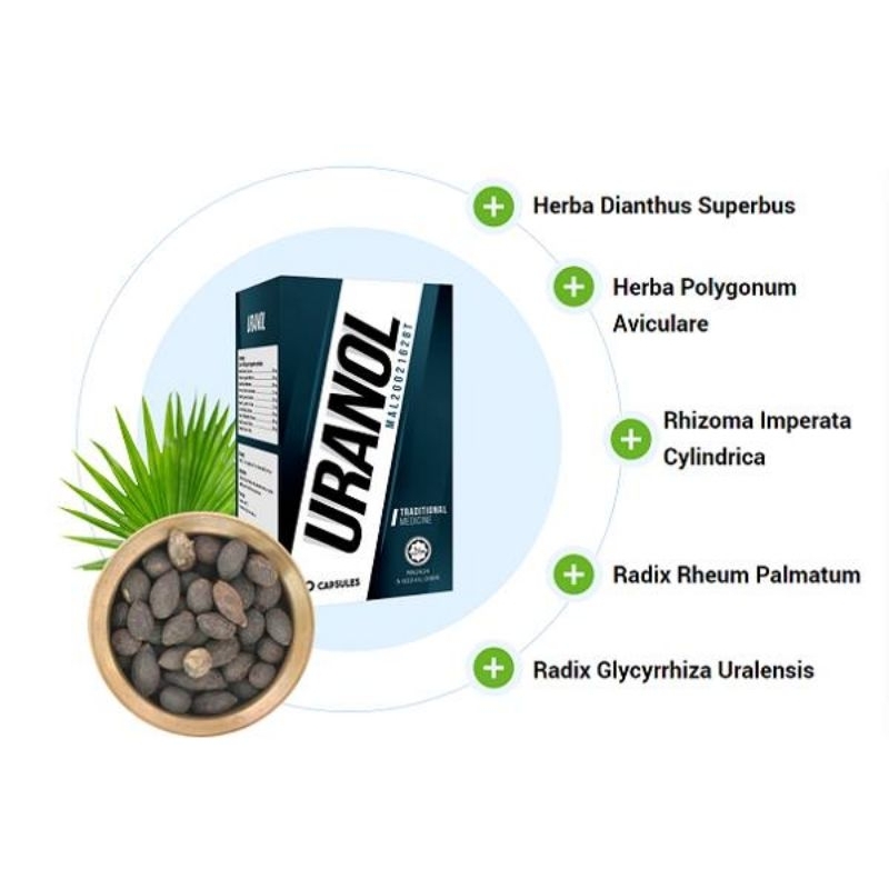READY STOCK URANOL ORIGINAL PRODUK 30 BIJI | Shopee Malaysia