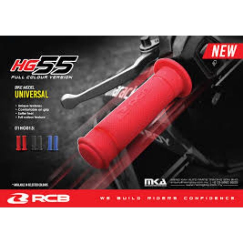 Original RCB Handle Grip HG55 Hand Grip Tangan Motor Racing Boy EX5 ...