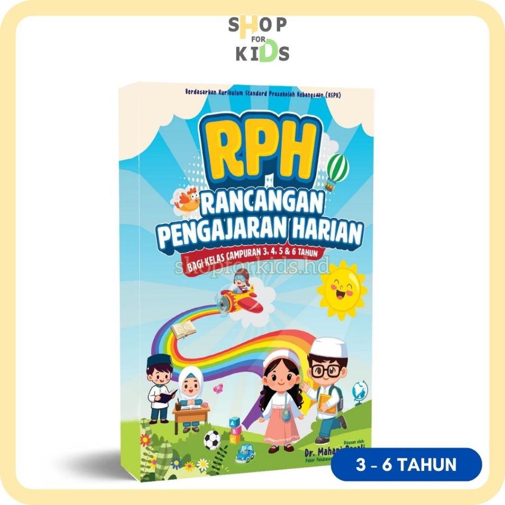BUKU RPH RANCANGAN PENGAJARAN HARIAN KELAS CAMPURAN 3 4 5 6 TAHUN DR ...