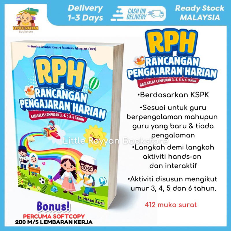 BUKU RPH RANCANGAN PENGAJARAN HARIAN BAGI KELAS CAMPURAN 3, 4, 5 & 6 ...