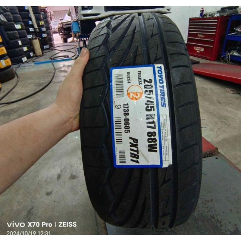 New Tyre 205/45/17 Toyo tr1 24year | Shopee Malaysia